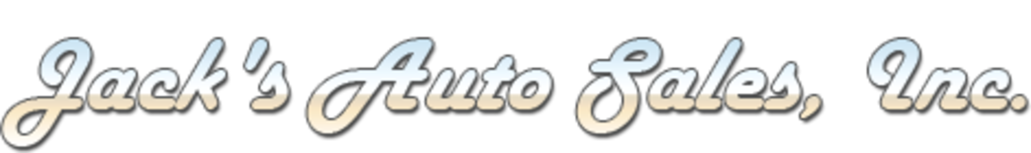 About Us - Jack's Auto Sales, Inc.